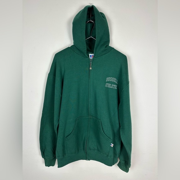 Russell Athletic | Sweaters | Vintage Russell Hoodie Jacket Mens Large ...